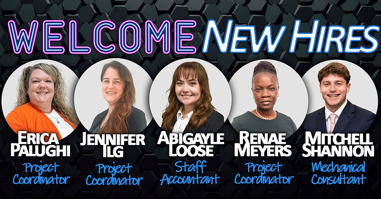Join us as we welcome a group of new hires to the team!