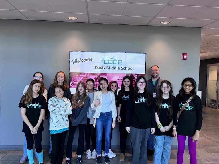 We were so excited to host a group of Girls Who Code from Davis Middle ...