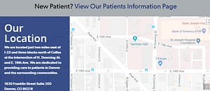 New Website Launch: Denver Surgery Center - Robintek: Columbus Website ...