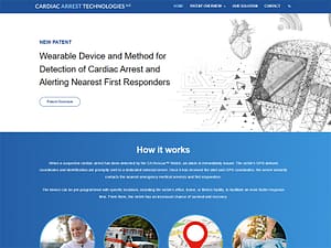 New Website Design: Cardiac Arrest Technologies - Robintek: Columbus ...