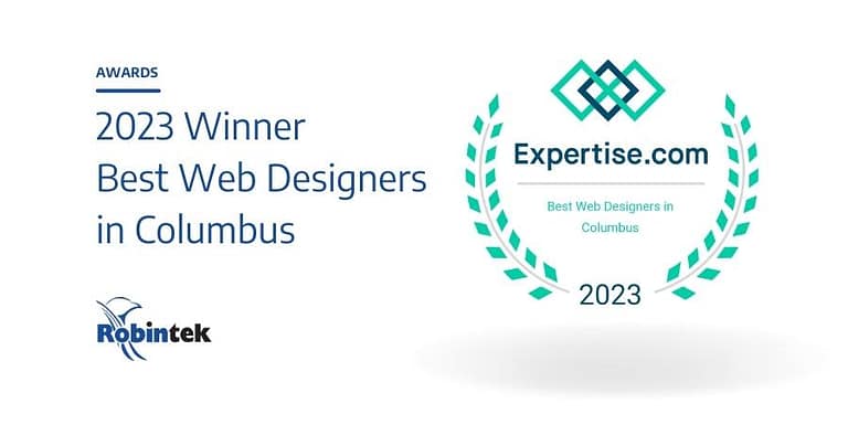 Robintek Named 2023 Best Web Design Company in Columbus