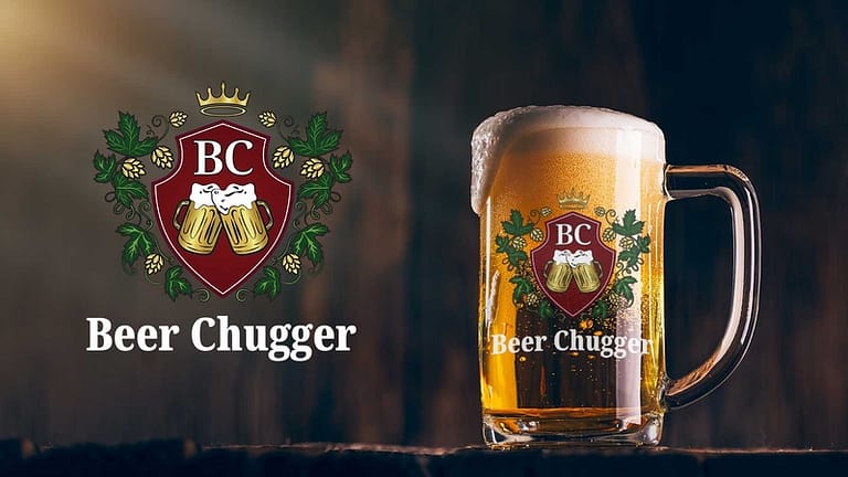 Beer Chugger Logo Design by Robintek