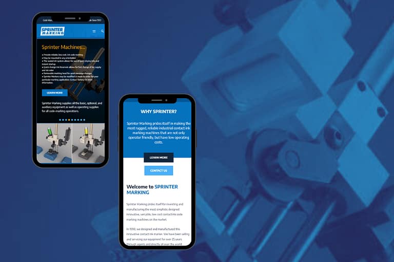 Transforming Sprinter Marking's Digital Presence: A Seamless WordPress ...
