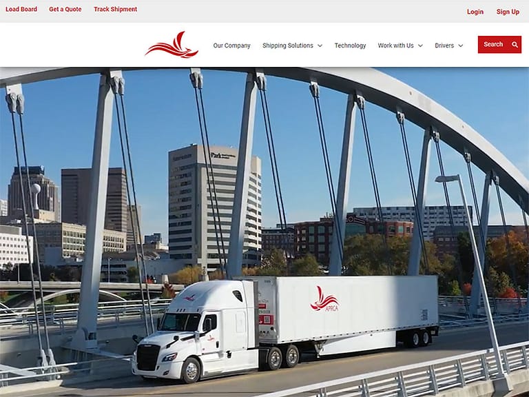 Phoenix Cargo Website Design - Robintek: Ohio Website Design & SEO