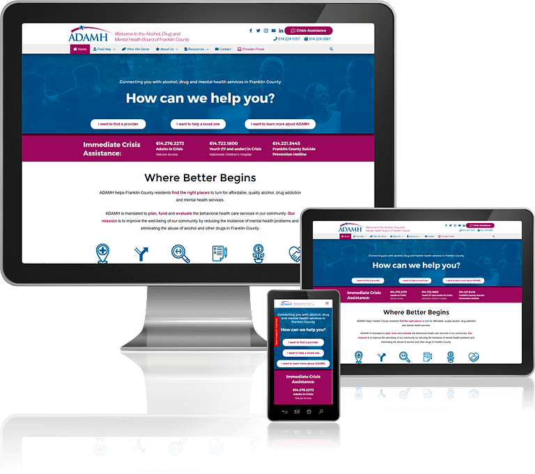 ADAMH - Robintek: Columbus Ohio Web Development & Design