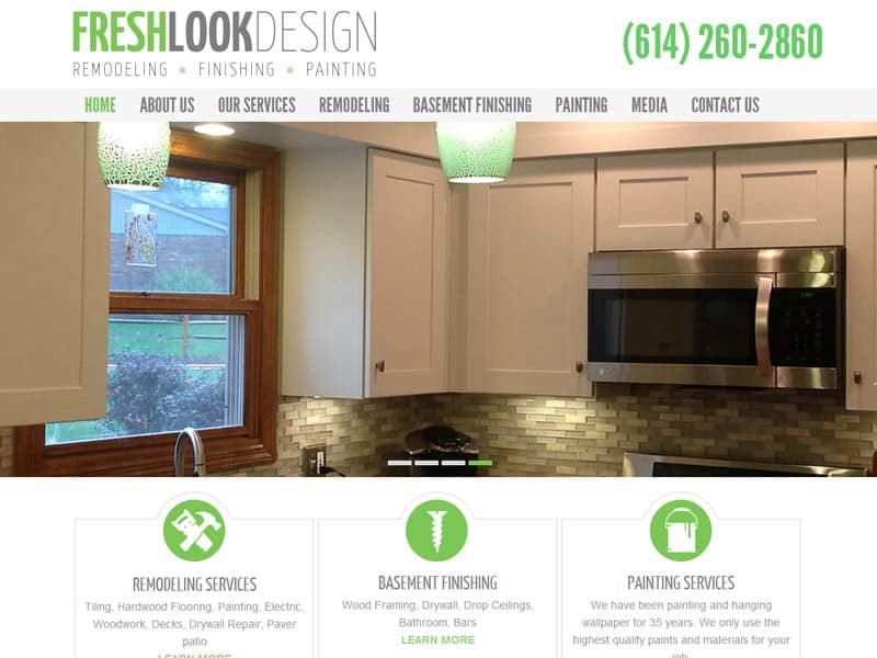 New Website Design - Fresh Look Design - Robintek: Columbus Website ...