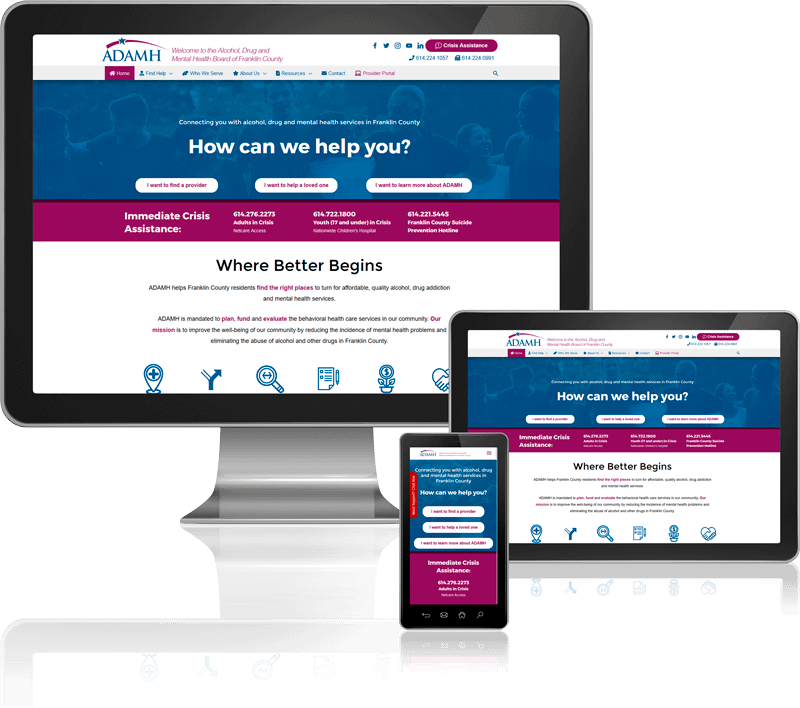 ADAMH - Robintek: Columbus Ohio Web Development & Design