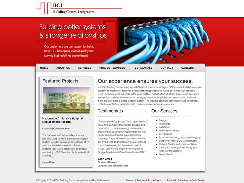 BCI - Robintek: Columbus Website Design, Graphic Design & SEO Company