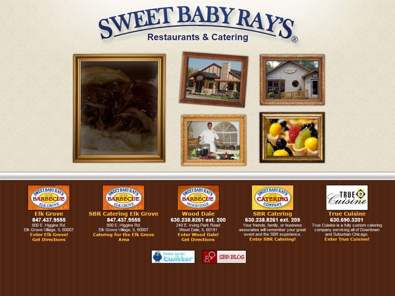 Sweet Baby Ray's Barbecue - Robintek: Columbus Website Design, Graphic ...