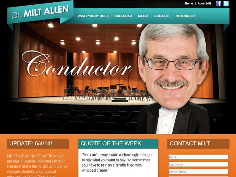 Dr. Milton Allen - Robintek: Columbus Website Design, Graphic Design ...