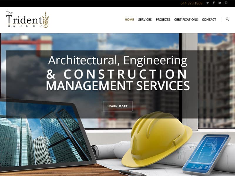 The Trident Group - Robintek: Columbus Website Design, Graphic Design ...
