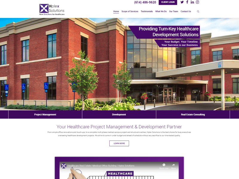 Hplex Solutions - Robintek: Columbus Website Design, Graphic Design & SEO Company
