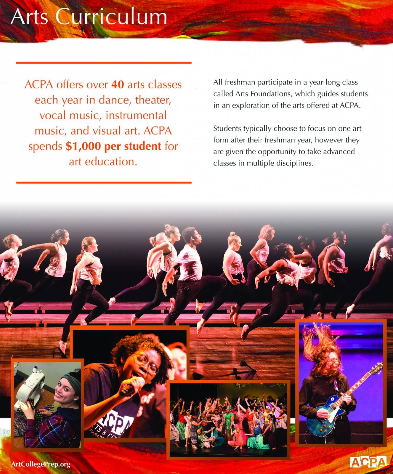 Arts & College Preparatory Academy - Print Design