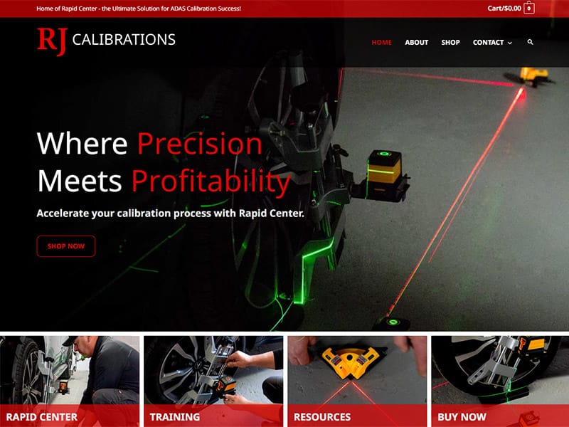 RJ Calibrations - Robintek: Ohio Dental Website Design