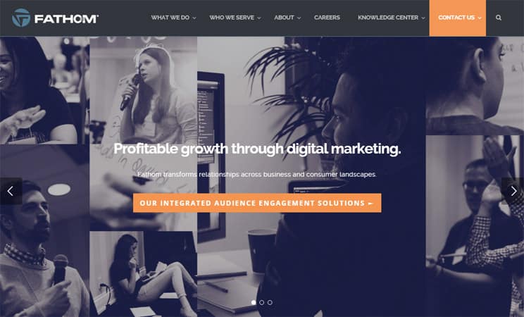 New Website Launch – Fathom Delivers - Robintek: Columbus Website ...