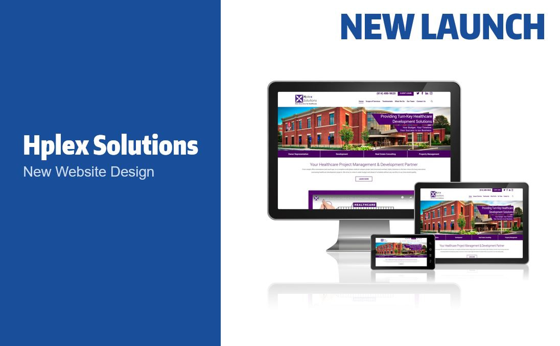 New Website Design & Launch: Hplex Solutions - Robintek: Columbus Website Design, Graphic Design ...