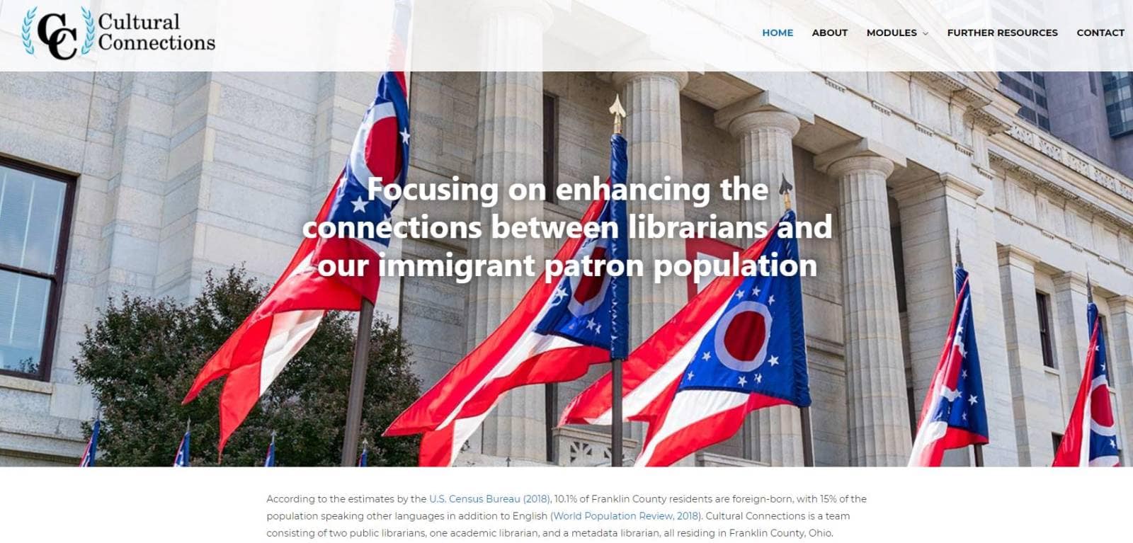 Cultural Connections Website Design - Robintek: Columbus Website Design ...