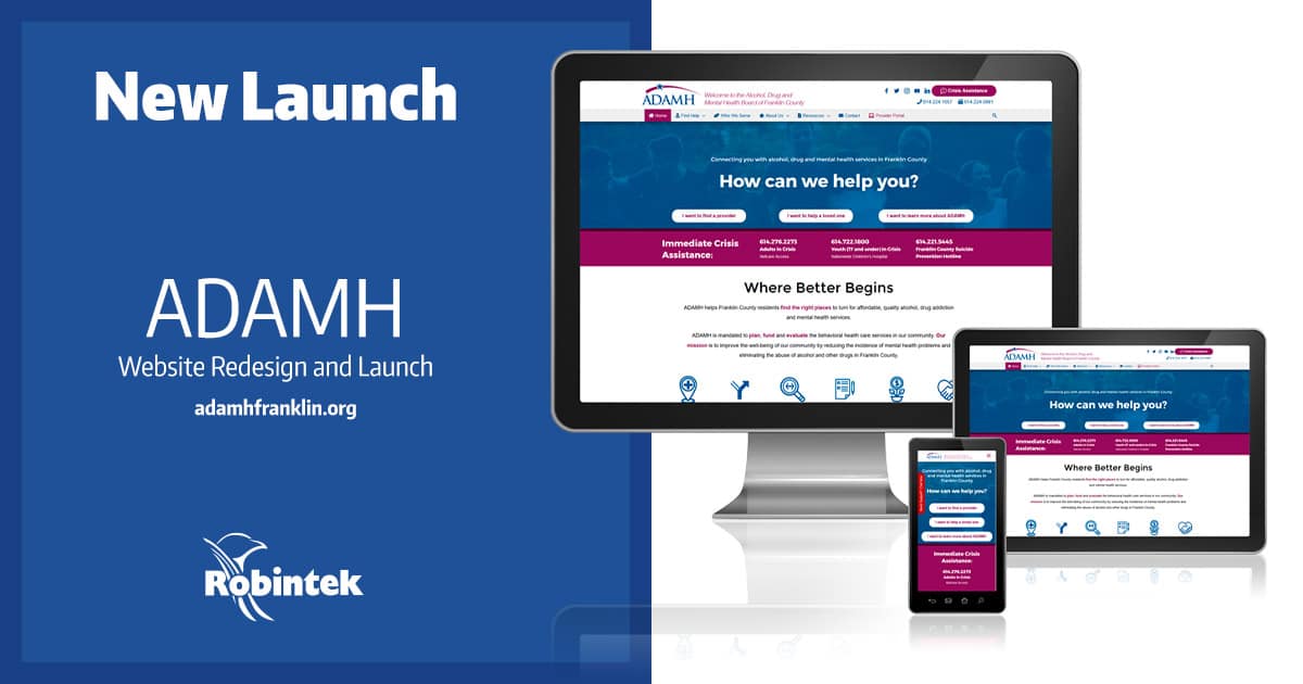 Web Design and Build: ADAMH