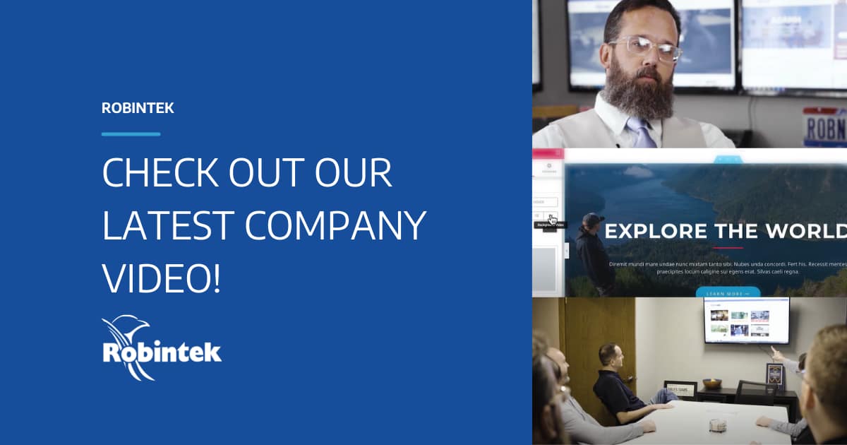 Check out Robintek's latest company video! - Robintek: Ohio Web Design