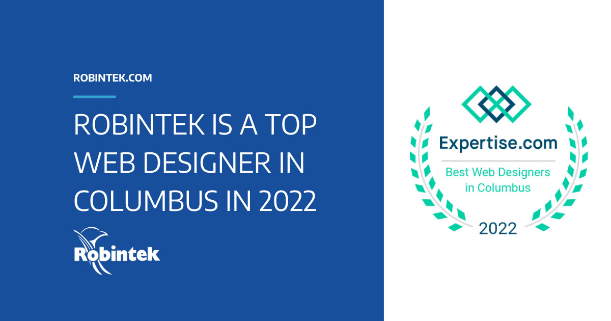 Robintek is a Best Web Designer in Columbus 2022! - Ohio Design