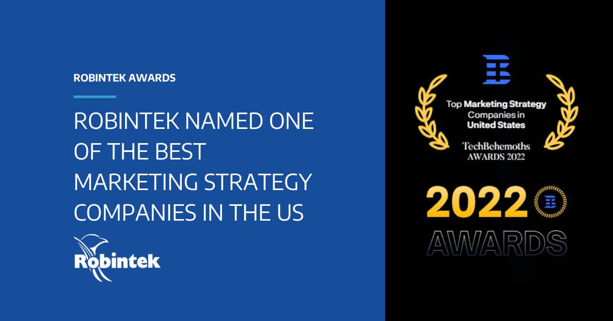 Robintek Named a Best Marketing Strategy Company in the US!