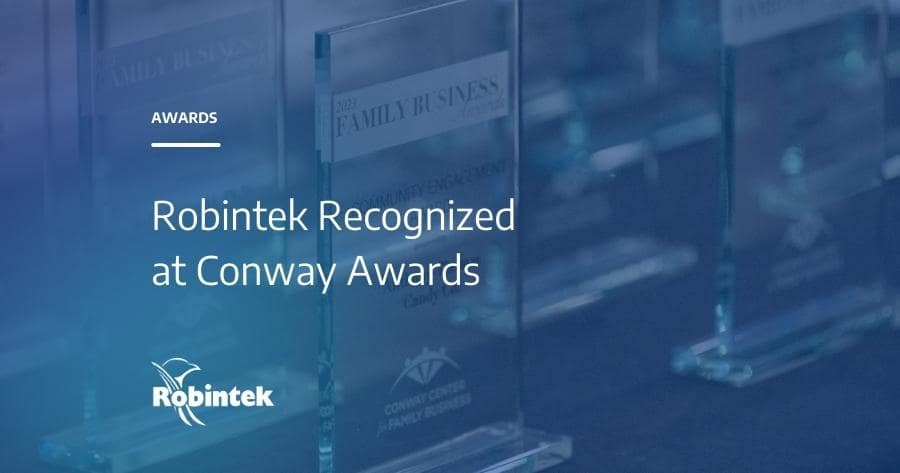 Robintek Honored at Conway Center for Family Business Awards